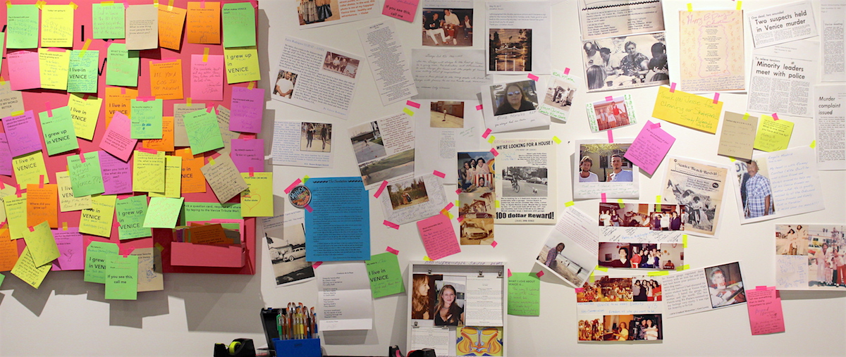 Venice Tribute Wall – West of Lincoln Project Installation – Home